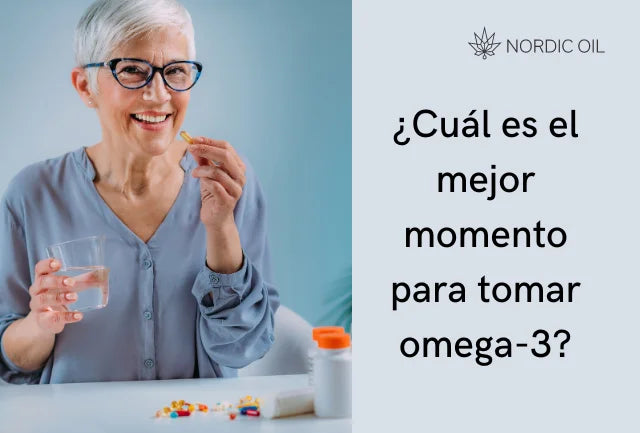 ¿Cuál es el mejor momento para tomar omega-3?