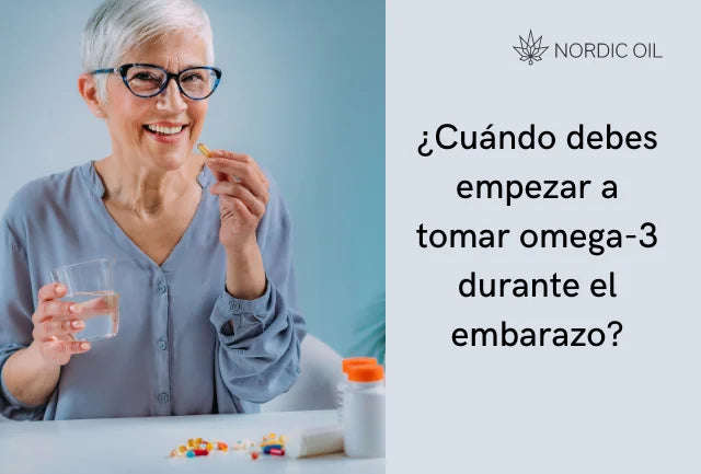 ¿Cuándo debes empezar a tomar omega-3 durante el embarazo?